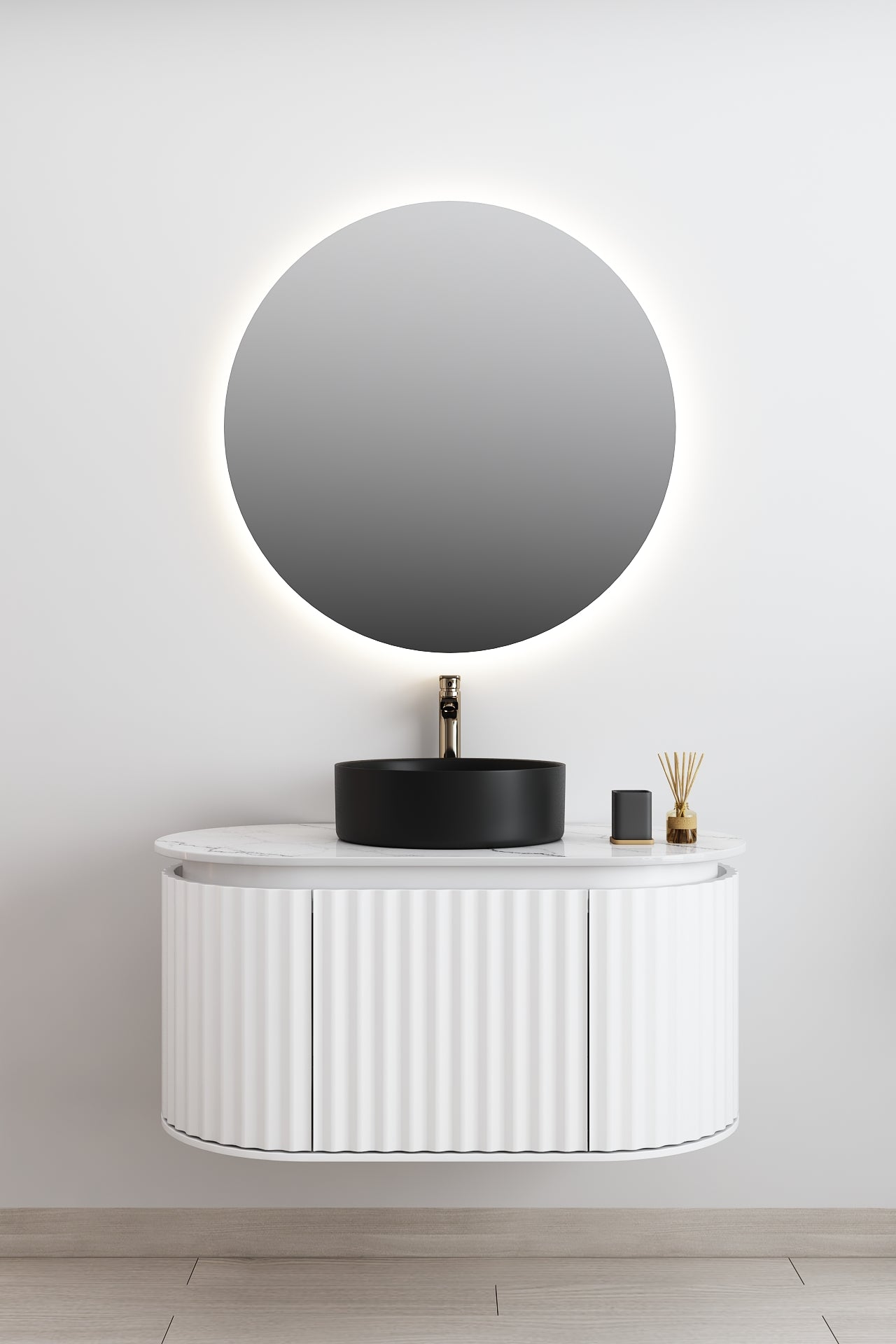 Lucino Vanities | Architectural Engineered Stone Vanities